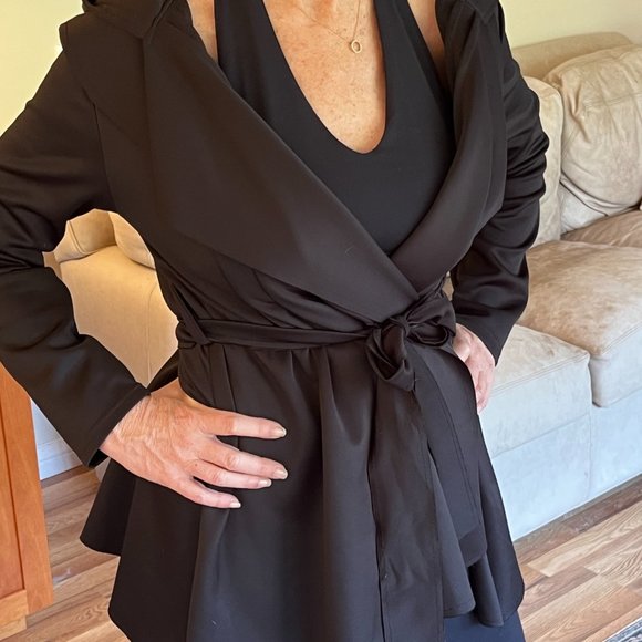 Vintage | Jackets & Coats | Vintage Lightweight Hooded Evening Wrap ...